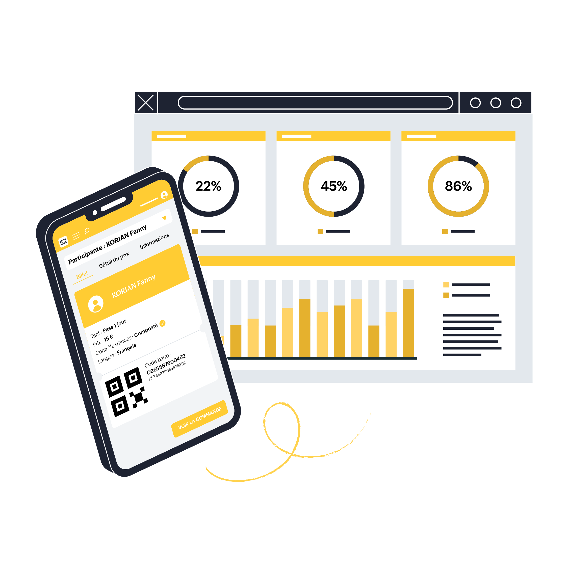 Bracelet & carte cashless - Weezevent