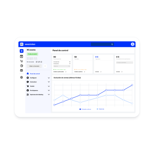 Plataforma para eventos gratuitos | Weezevent